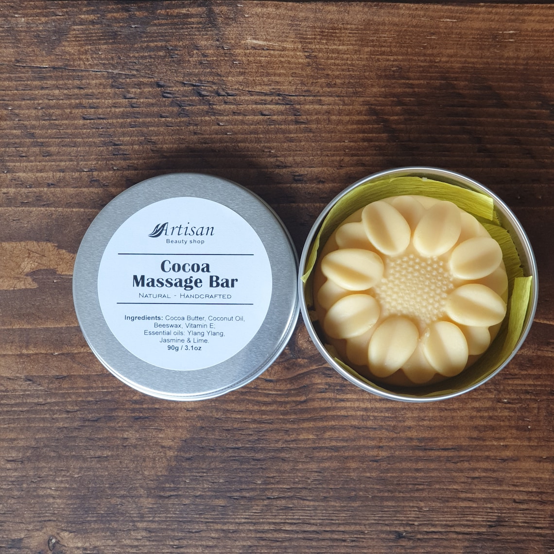 Body Butter Bar, Solid Lotion Bars, Beeswax Lotion, Hand and Body ...