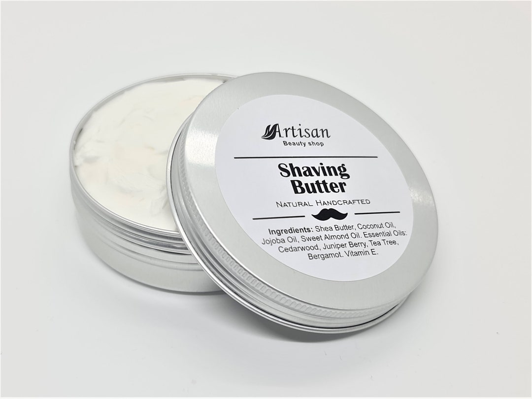 Shaving Butter for Men Shave Cream Whipped Shea Butter - Etsy UK