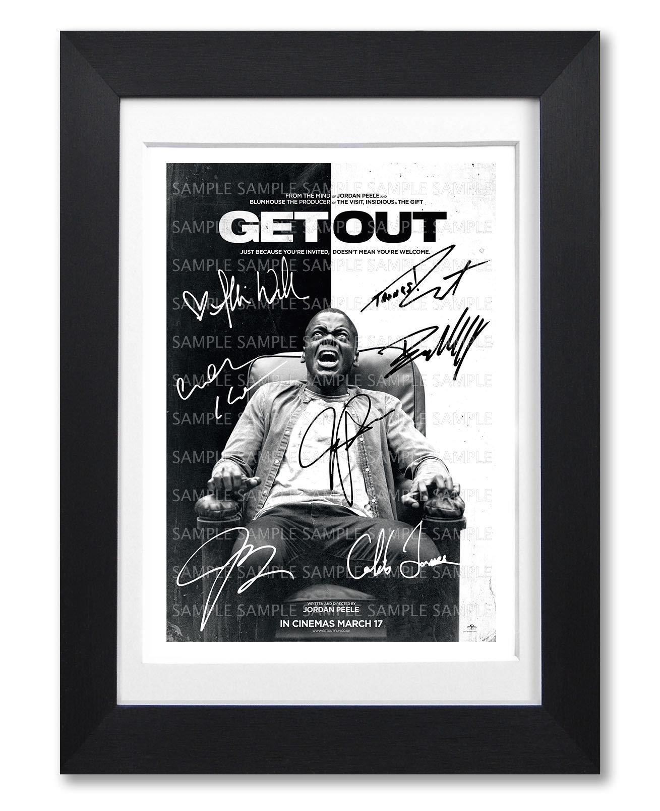 GET OUT Movie Cast Signed Poster Print Photo Autograph - Etsy