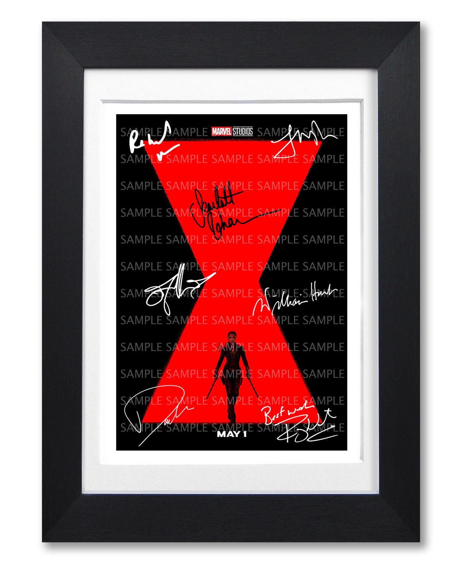 BLACK WIDOW Movie Cast Signed Poster Print Photo Autograph - Etsy