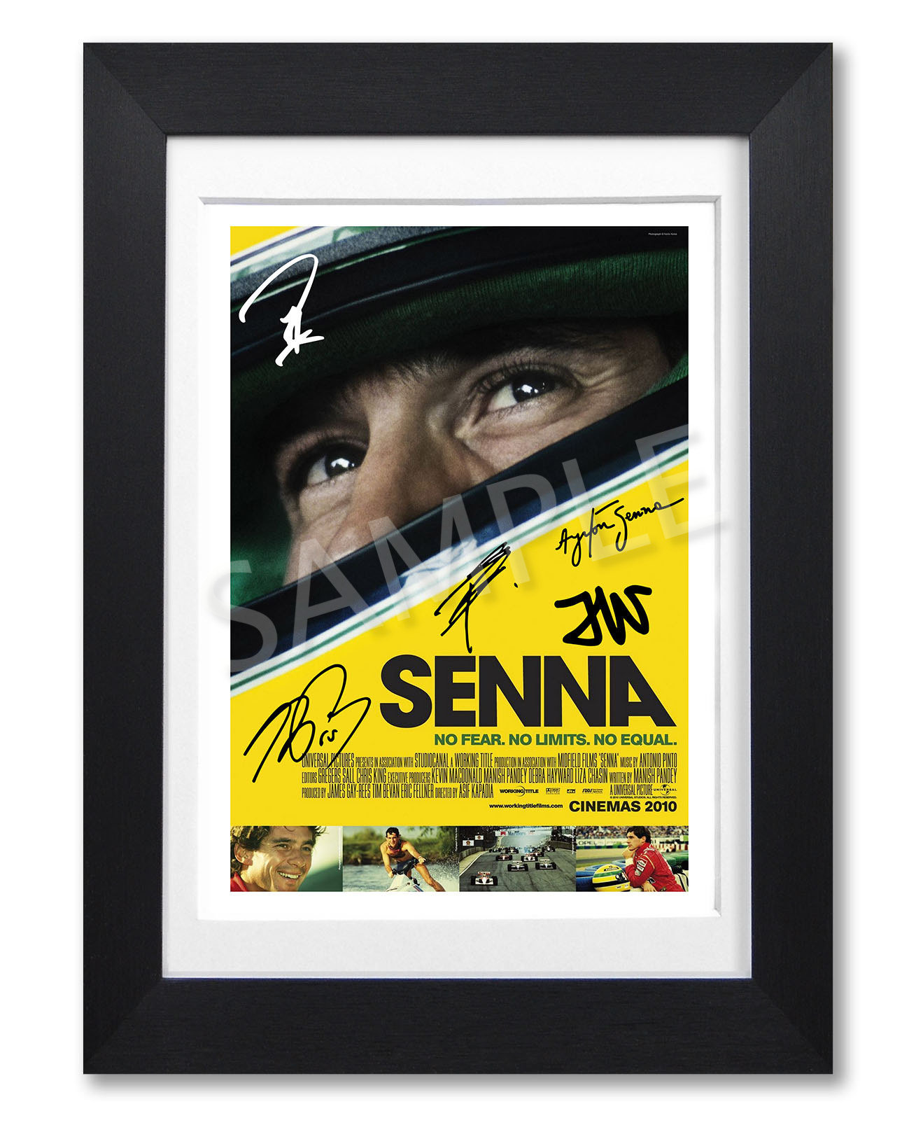 SENNA Movie Cast Signed Poster Print Photo Autograph Gift 2011 Film ...