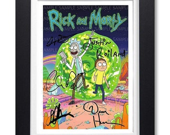 OUTLANDER Cast Signed Poster Print Photo Autograph Tv Show - Etsy