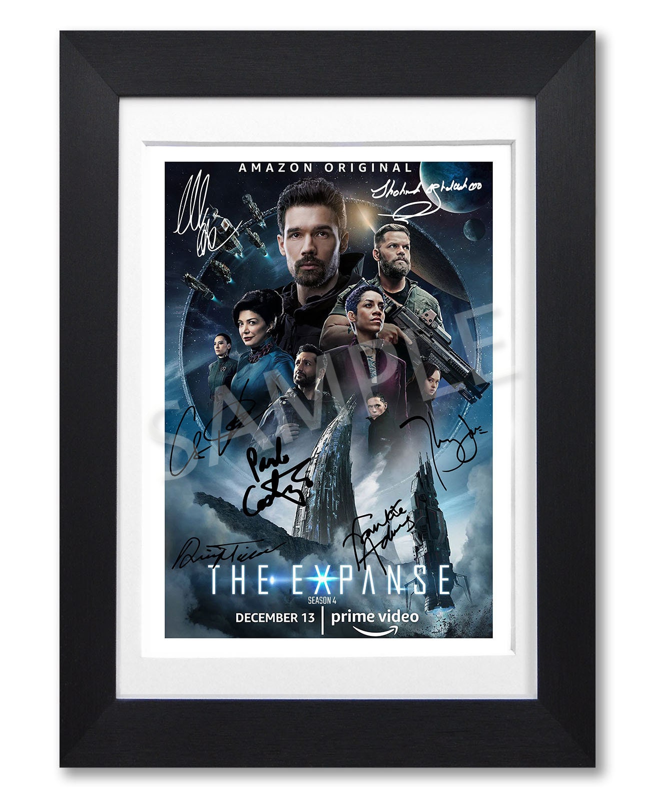 THE EXPANSE Cast Signed Poster Print Photo Autograph Prime Video Tv ...