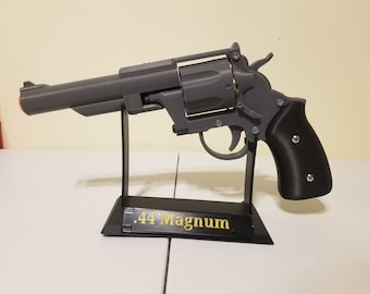Replica Western Revolver With Display Stand - Etsy