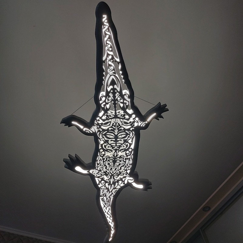 Alligator Lamp - Etsy