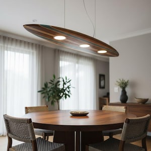 round pool table light