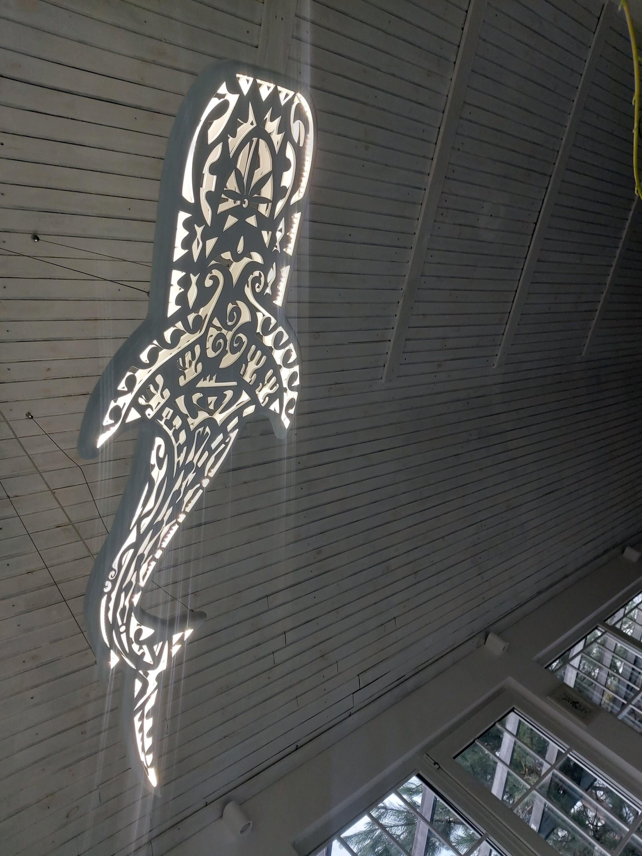 Whale Shark Ceiling Light – Maori Surf Style Ocean LED Chandelier - Etsy
