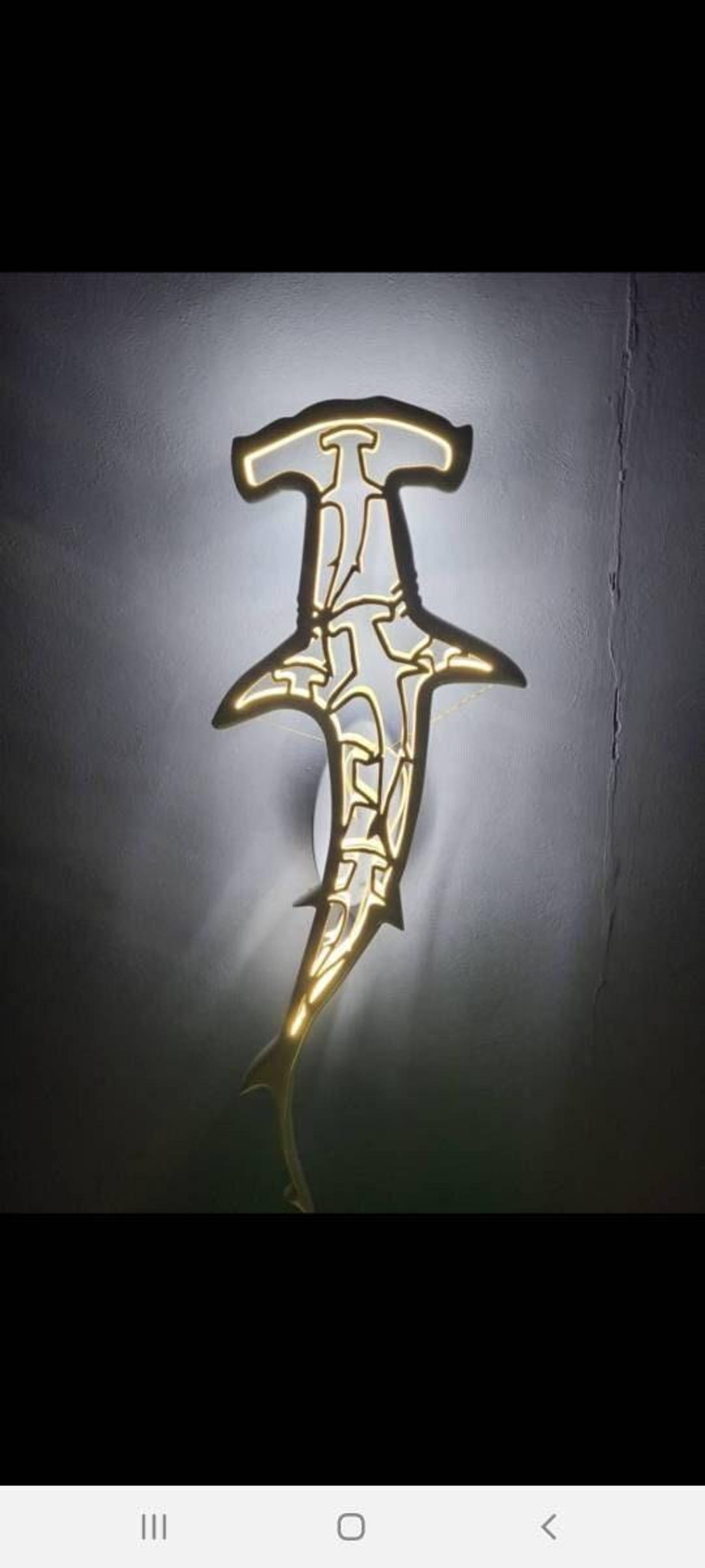 Shark Hammer Ceiling Chandelier (lecroy) - Etsy