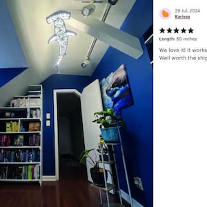 Handcrafted Hammerhead Shark Ceiling Light in Surf-inspired Style - Etsy UK