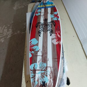 Decorative Wall Surfboard Sign: Surfing Inspired Vintage Wall - Etsy