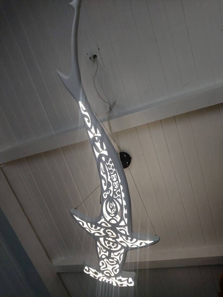 Shark Hammer Ceiling Chandelier (lecroy) - Etsy