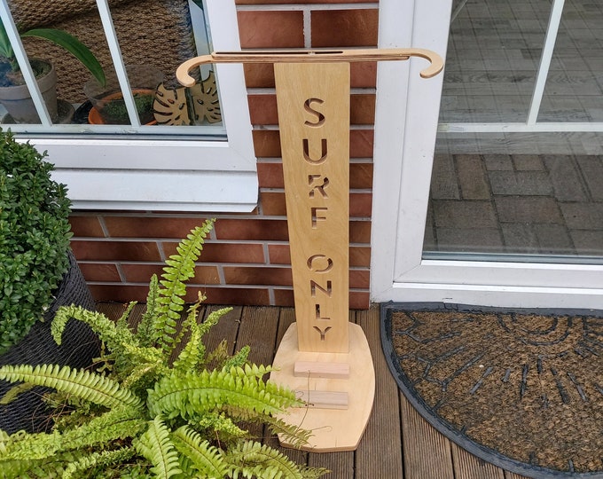 Portable Surfboard Rack for Single Board Storage and Vertical - Etsy