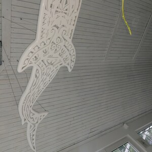 Handcrafted Unique Whale Shark Ceiling Chandelier: Led Wall Lamp for ...