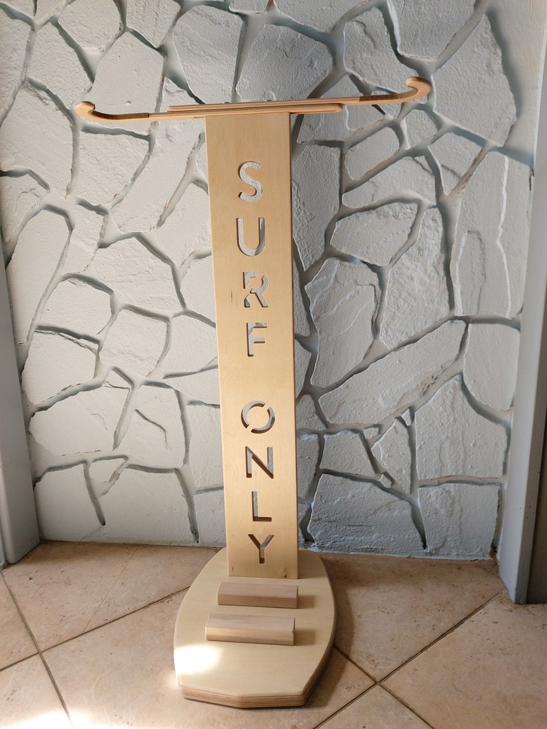 Portable Surfboard Rack for Single Board Storage and Vertical - Etsy