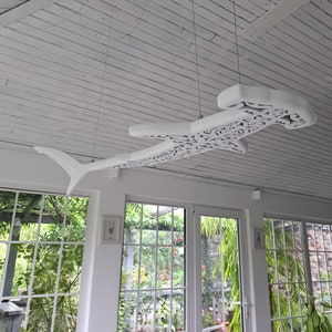 Hammerhead Shark LED Ceiling Light – Ocean Power in Motion - Etsy