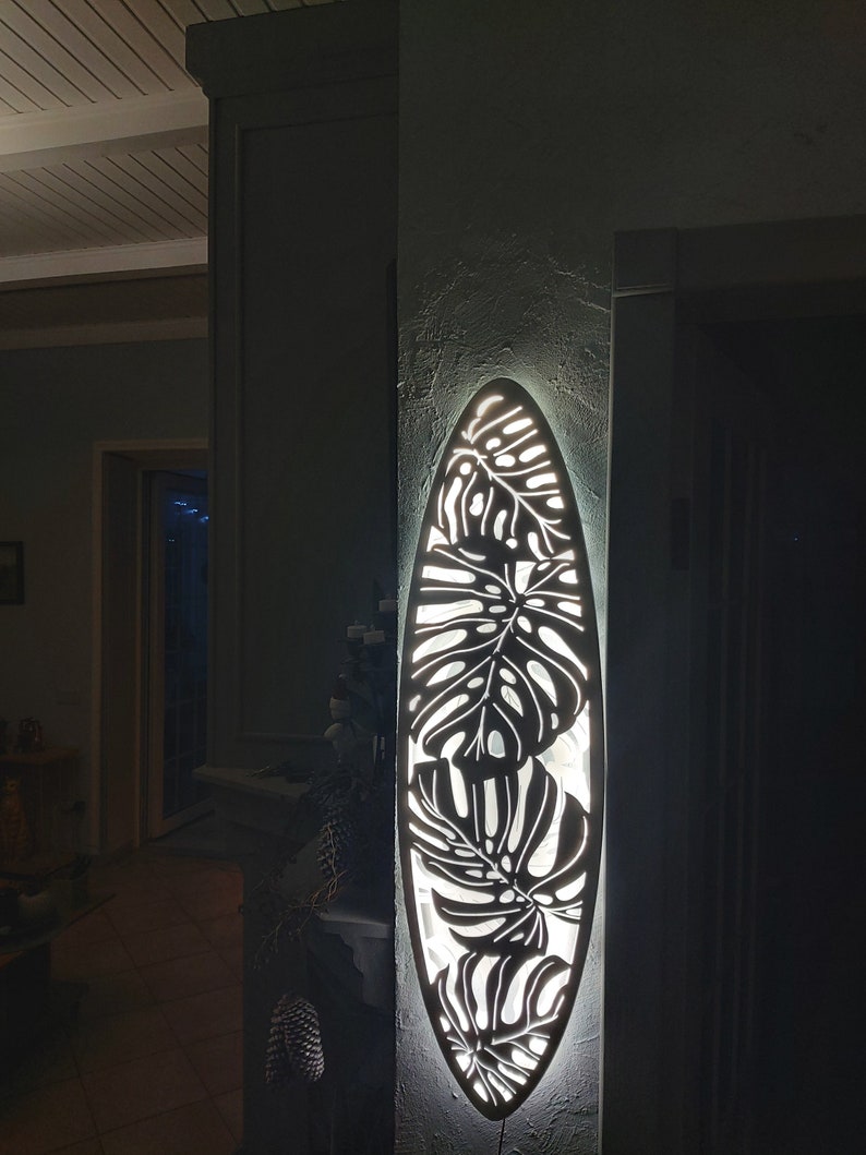 Surfing Ceiling Light for Home Decor. Lamp Surfboard - Etsy