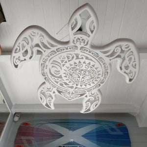 Turtle Ceiling Light – Handcrafted Ocean-inspired Chandelier – Surf ...