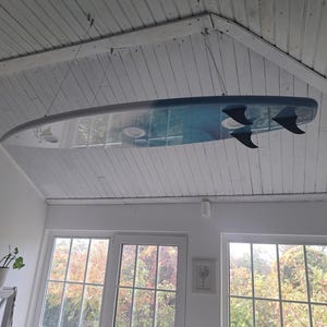 3 Fin Surfboard Ceiling Chandelier Pool Table Light - Etsy
