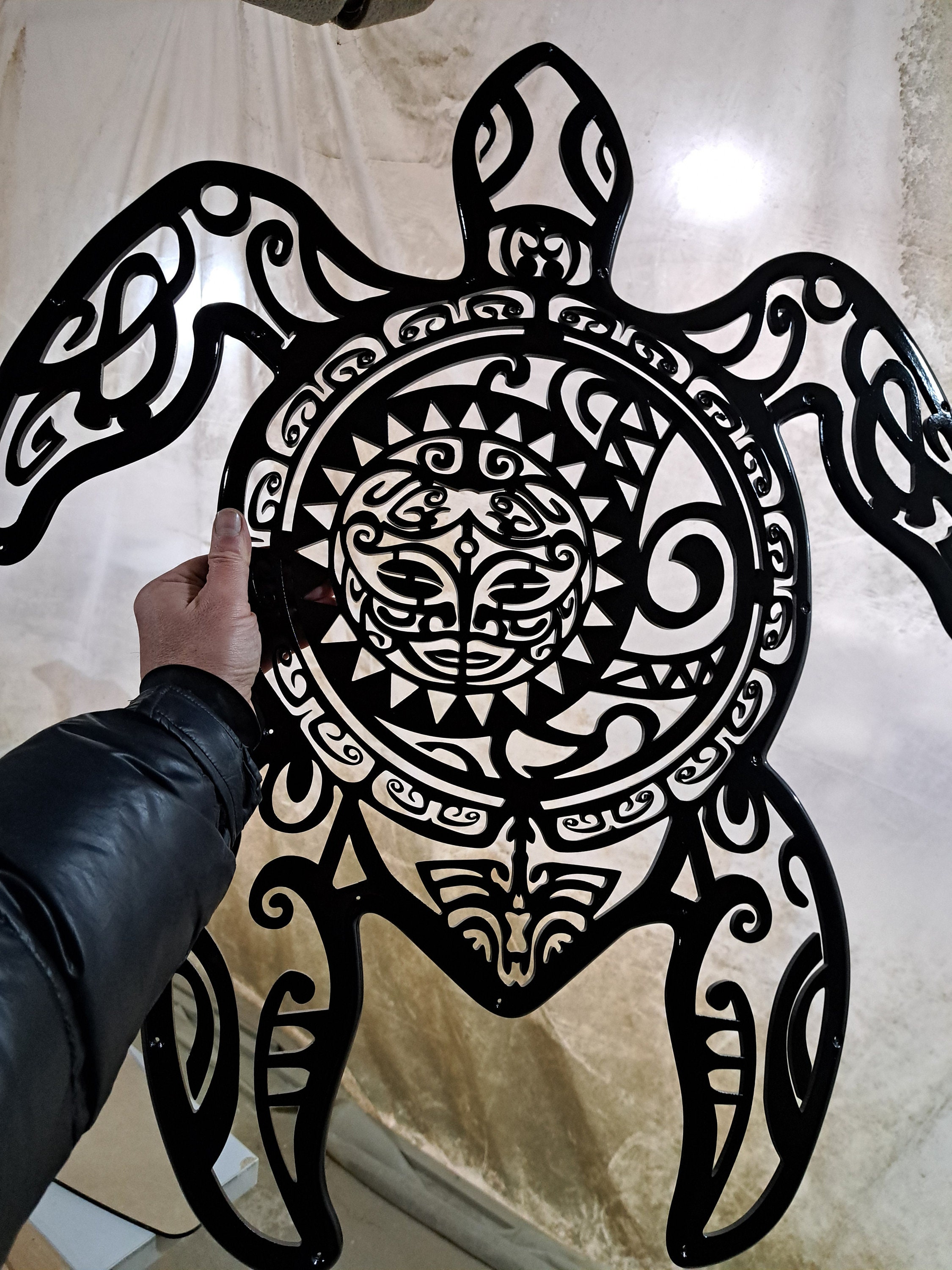 Turtle Ceiling Light – Handcrafted Ocean-inspired Chandelier – Surf ...