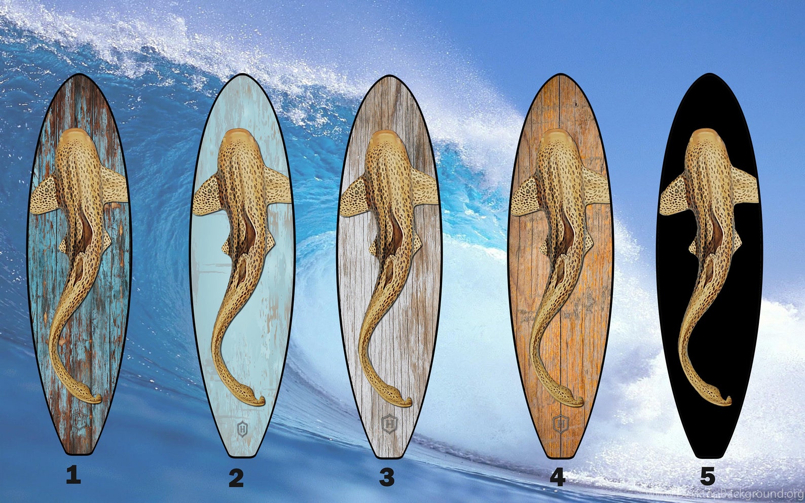 Surfboard-shaped LED Wall Light SUNSET. - Etsy