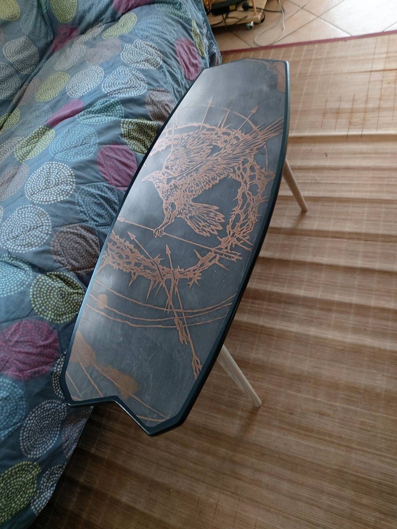 Surfboard Table Tropic Style Surfing Gift Bar Decor Beach - Etsy