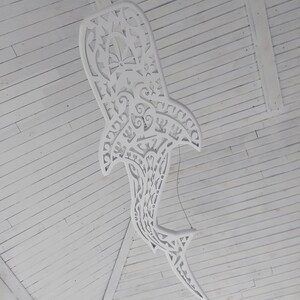 Handcrafted Unique Whale Shark Ceiling Chandelier: Led Wall Lamp for ...