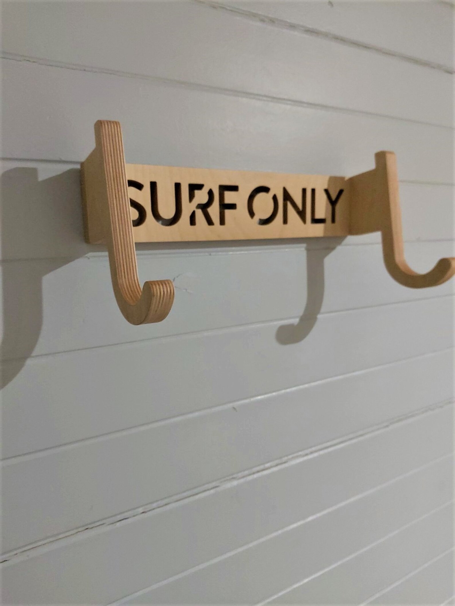 Surfboard Rack. Single Board Wall Display. Vertical Board - Etsy