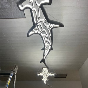 Shark Hammer Ceiling Chandelier (lecroy) - Etsy