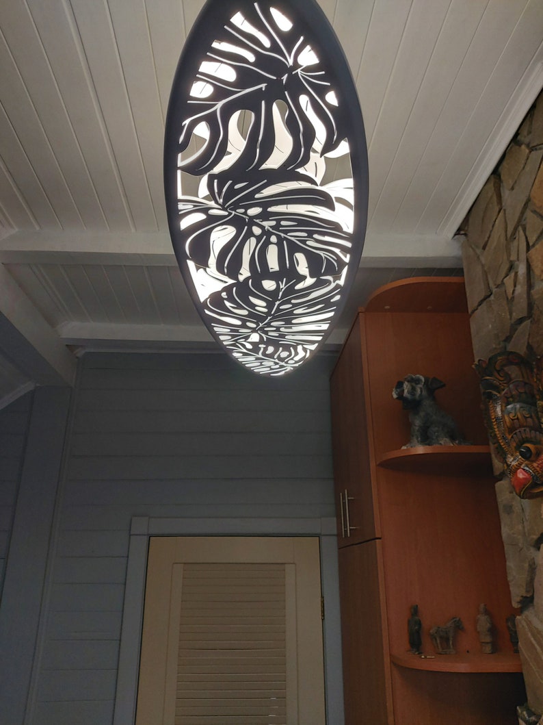 Surfing Ceiling Light for Home Decor. Lamp Surfboard - Etsy