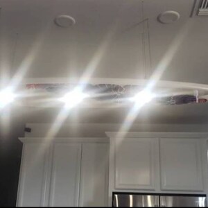 Surfboard Shaped Ceiling Light – Coastal Game Room Chandelier ...
