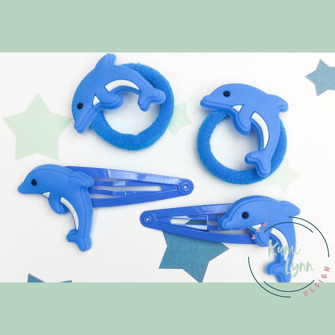 Hair Accessories Animals Dolphin - Etsy UK