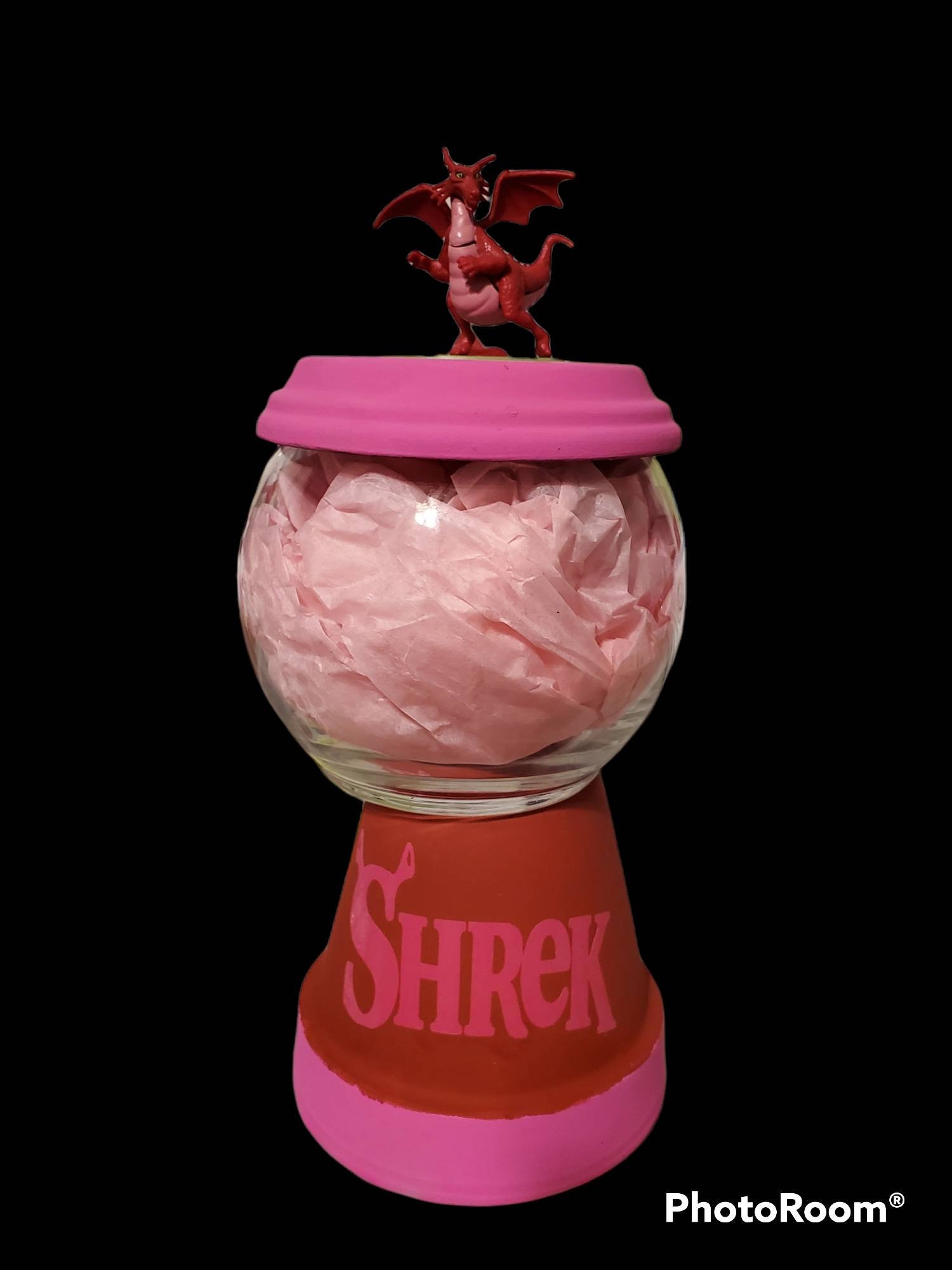 SHREK BOWL/ Candy Dish/birthday Gift/candy Bowl/gumball Dish/sports ...