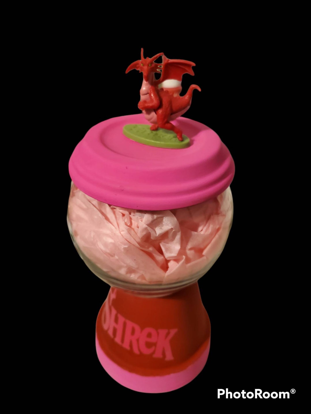 SHREK BOWL/ Candy Dish/birthday Gift/candy Bowl/gumball Dish/sports ...