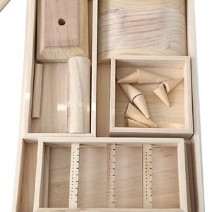 Light Weight Wood Display Set - Etsy