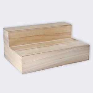 Magnetic Light Solid Wood Display Steps - Etsy