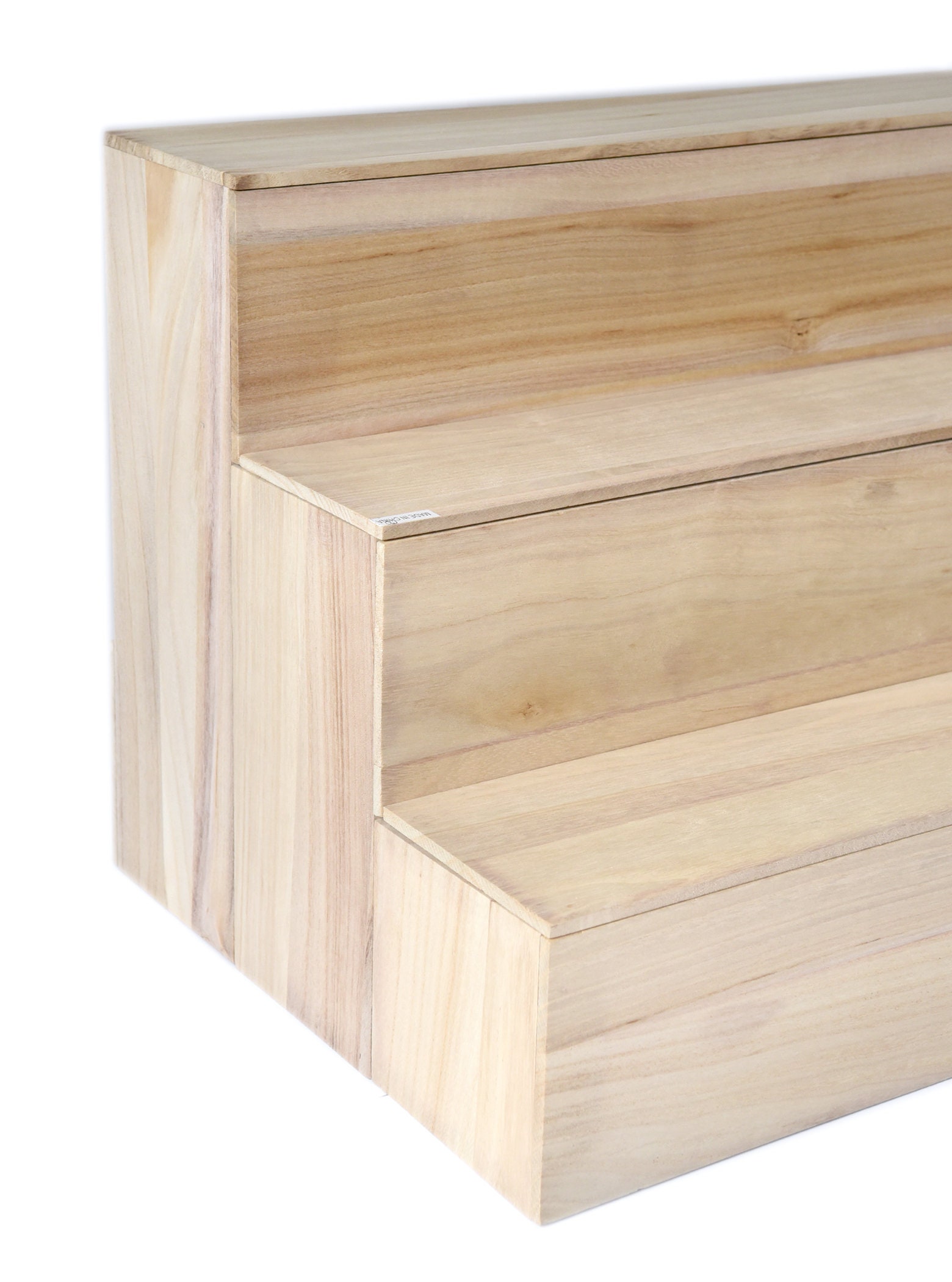 Magnetic Light Solid Wood Display Steps - Etsy