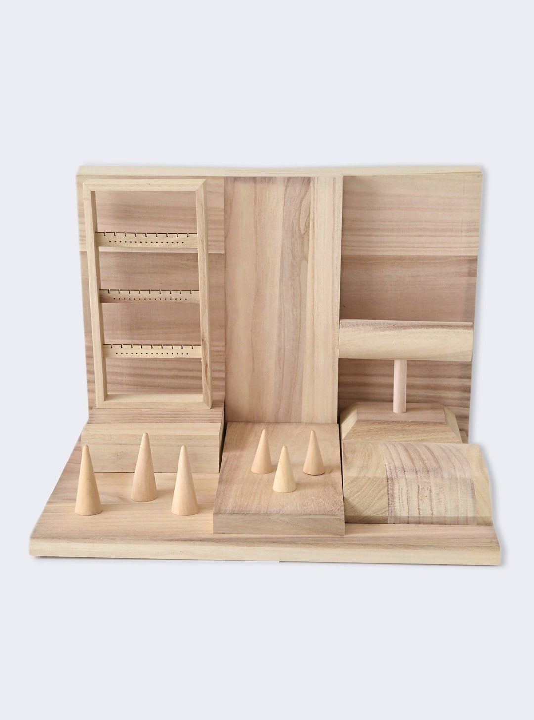 Light Weight Wood Display Set - Etsy