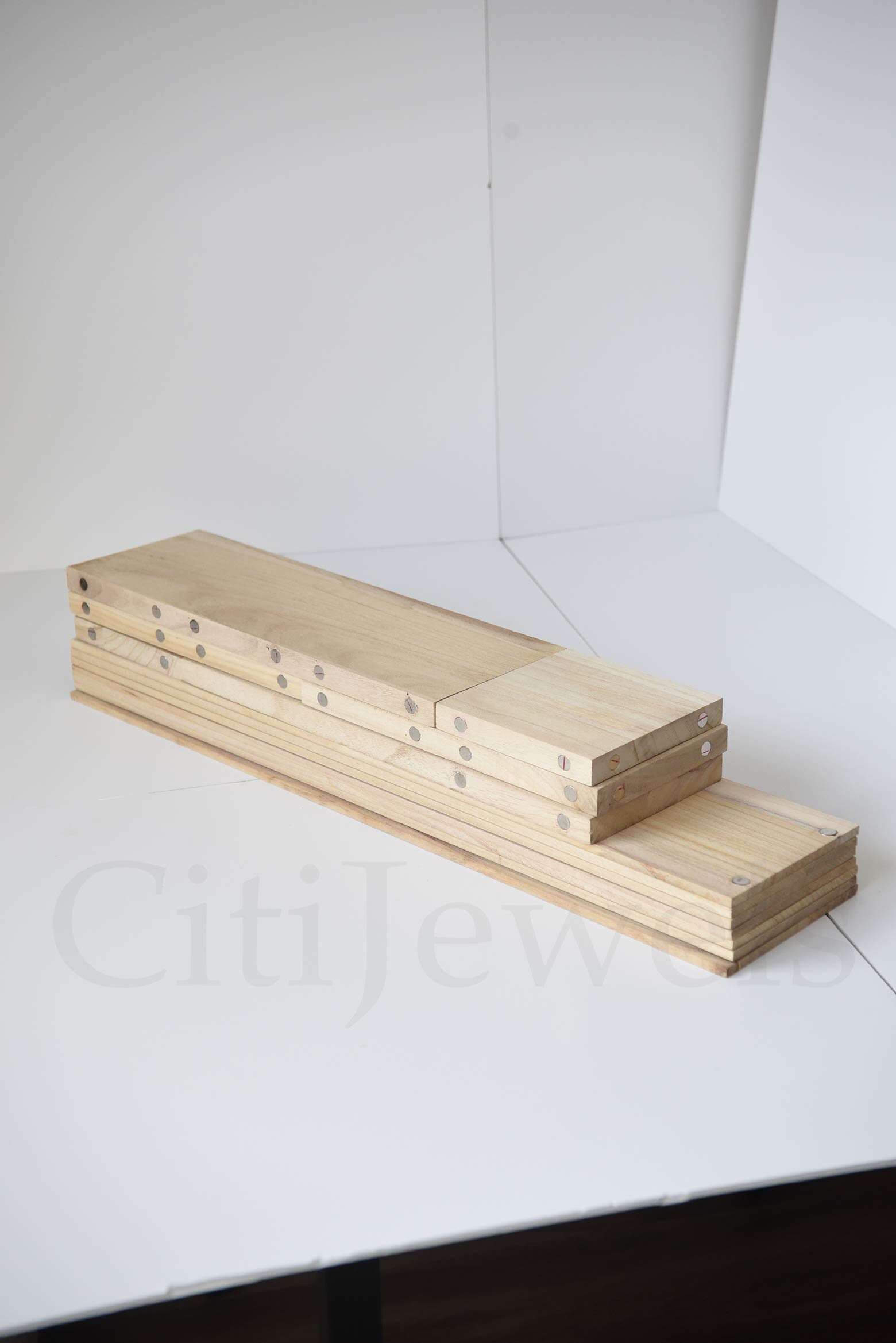 Magnetic Light Solid Wood Display Steps - Etsy
