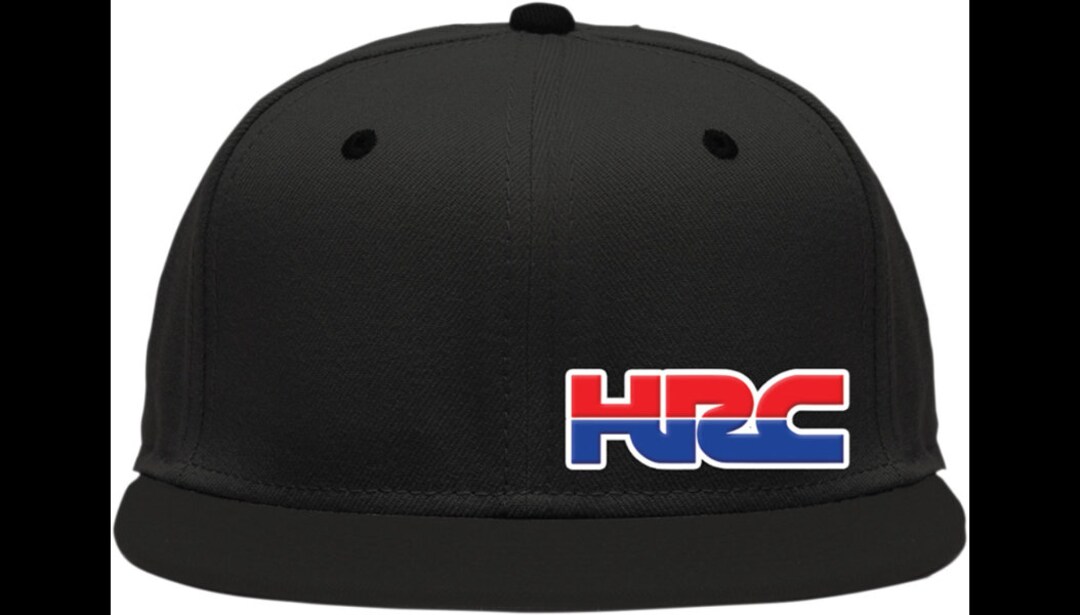 New D'cor Visuals Honda Hrc Snapback Hat Black One Size Fits All ...
