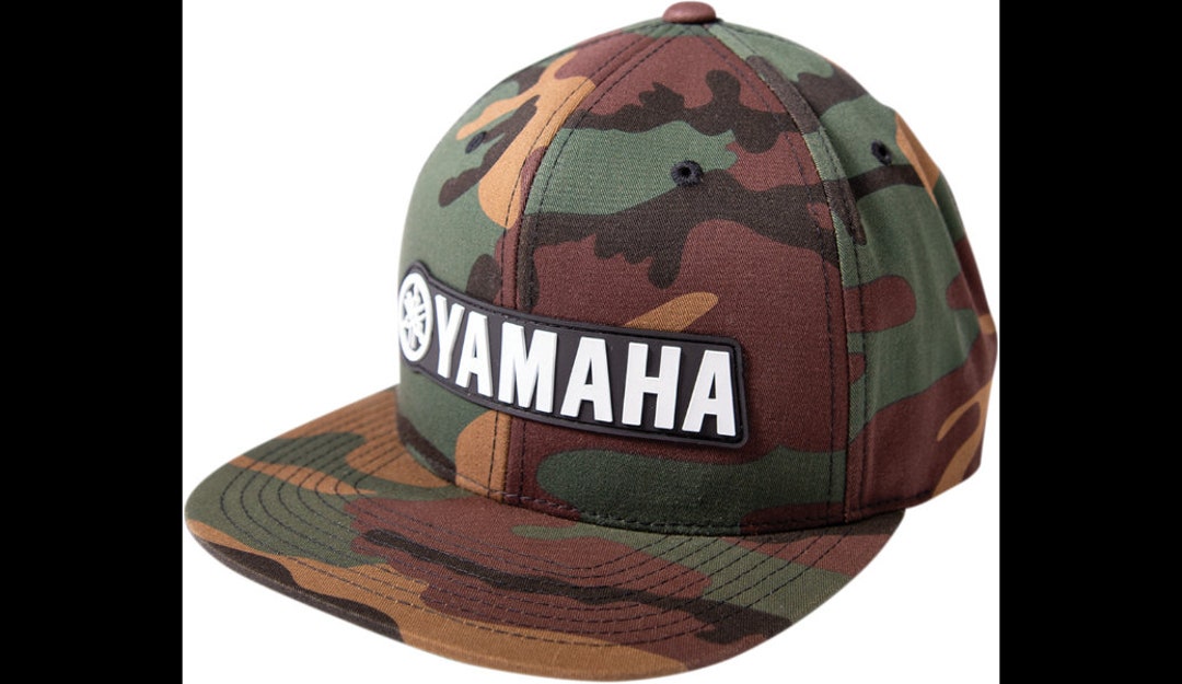 New Factor Effex Yamaha Bold Snapback Hat - Camouflage - One Size Fits ...