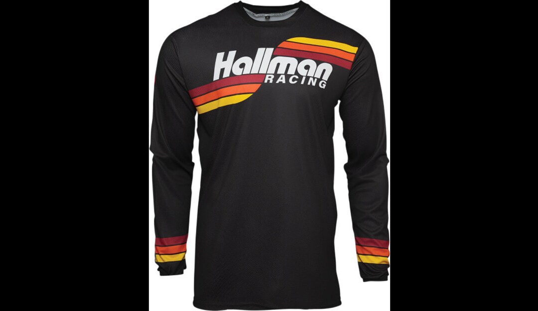 New Thor Hallman Tres Jersey Black/red/yellow Sizes Small.xl.2xl,3xl ...