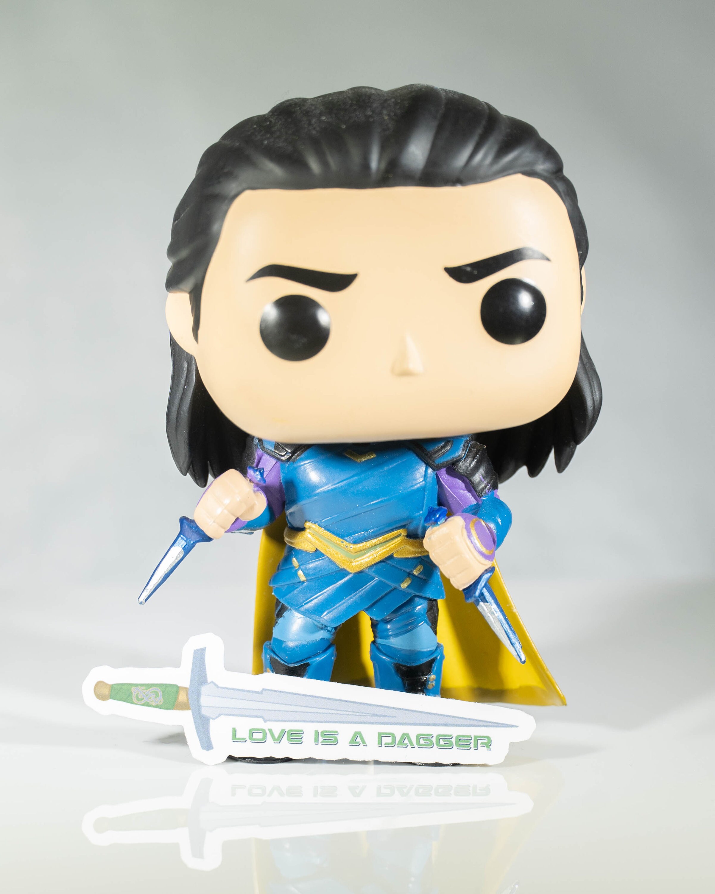 Loki Love is a Dagger Sticker - Etsy