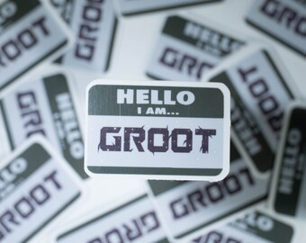 I Am Groot Stickers - Etsy