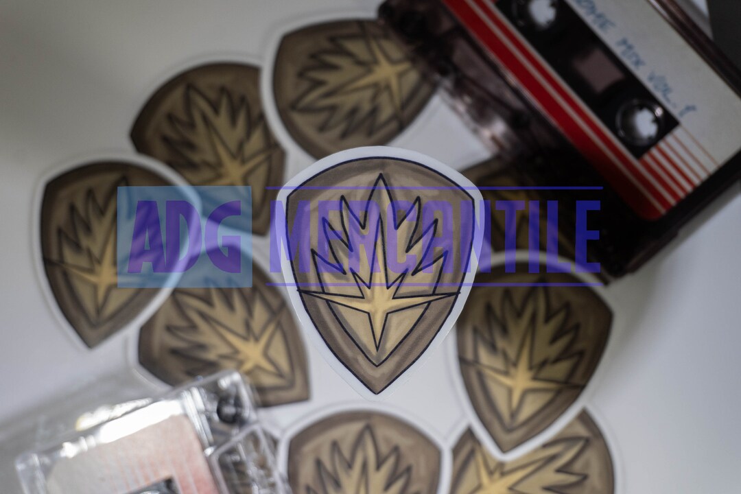 Guardians of the Galaxy Badge Logo Marvel Sticker - Etsy