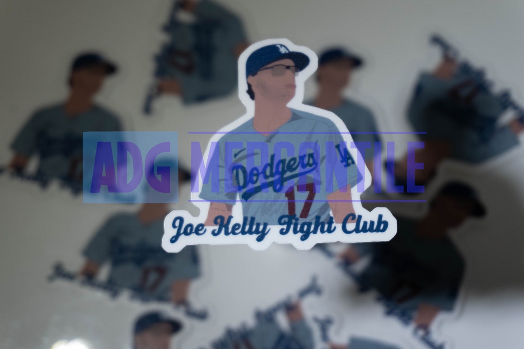 Joe Kelly Fight Club Dodgers Sticker - Etsy