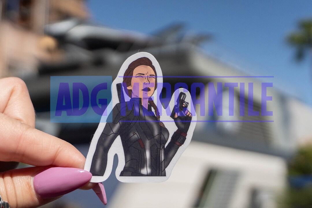 Black Widow Avengers Endgame Marvel Sticker M16 - Etsy