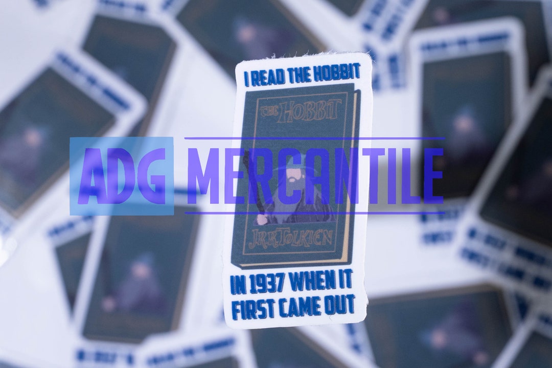 I Read the Hobbit Bucky Barnes TFATWS Sticker - Etsy