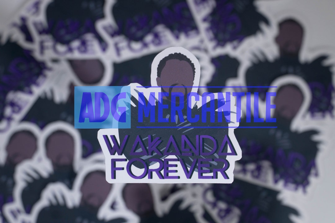 M9 Wakanda Forever Black Panther Marvel Sticker - Etsy