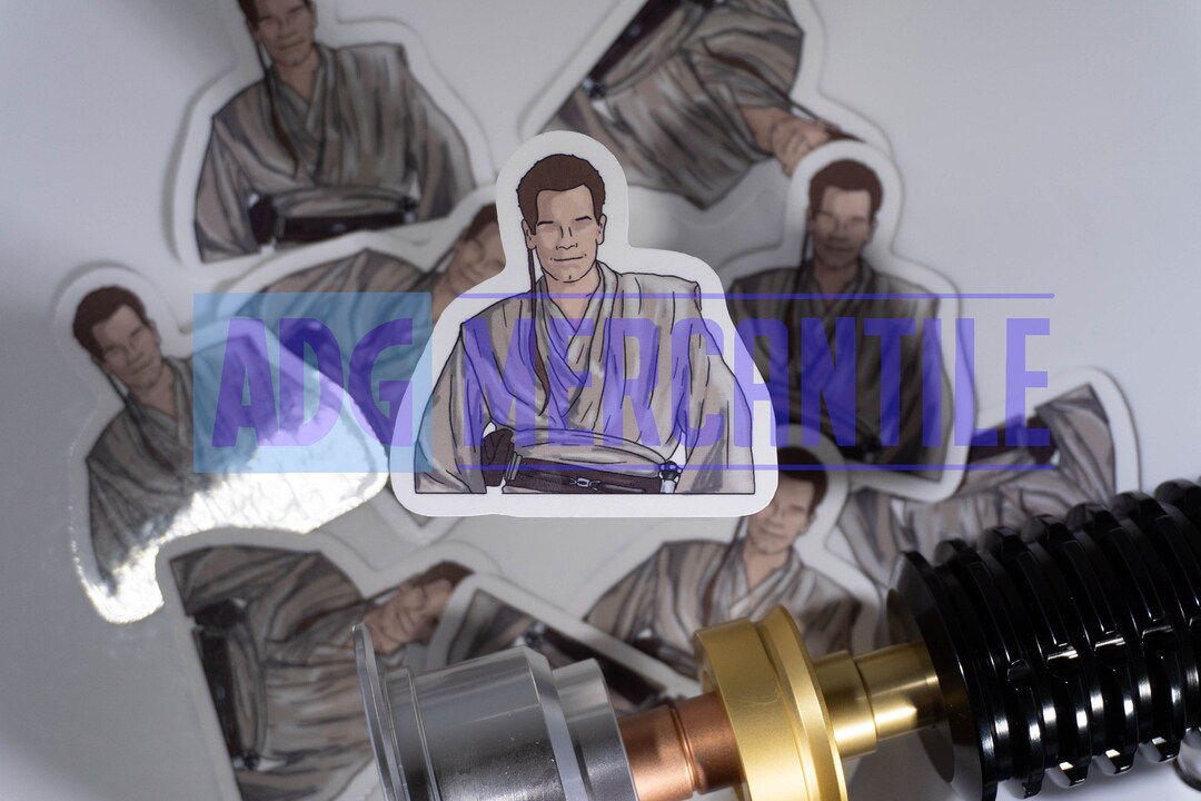 Sassy Obi Wan Kenobi Phantom Menace Star Wars Sticker - Etsy