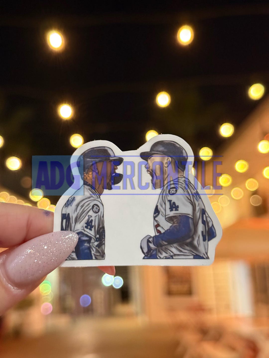 Freddie Freeman and Mookie Betts World Series Dodgers Sticker DOD12 - Etsy